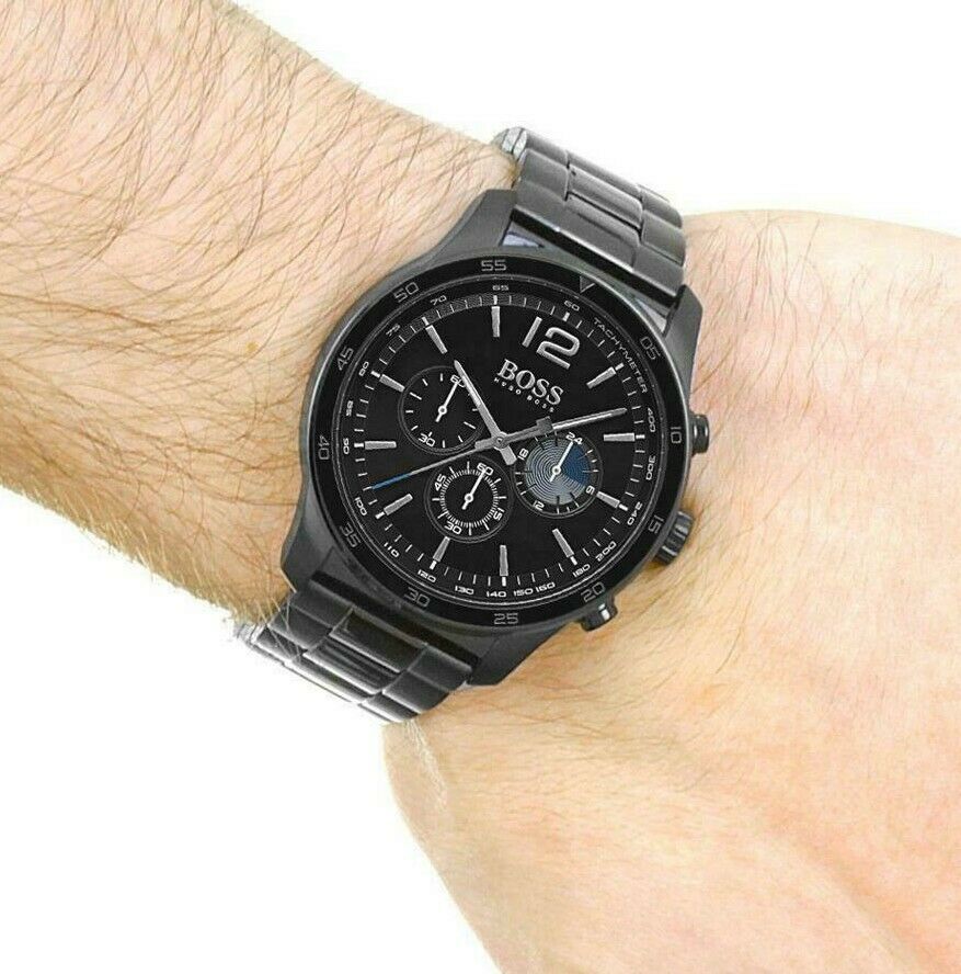 Mens hugo boss professional chronograph watch 1513528 store